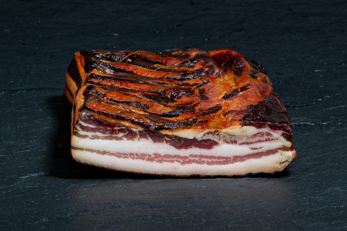 Bauernspeck mit Schwarte mit Knorpel – Carmelo's Fleischshop